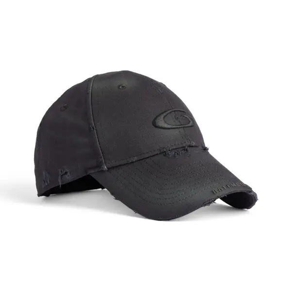 Balenciaga Sports Loop Icon Cargo Cap - Black | Editorialist
