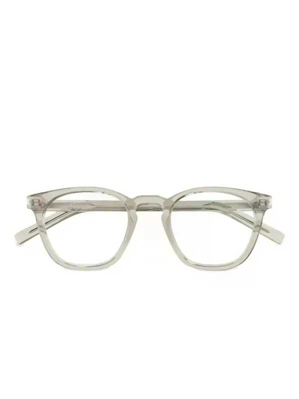 Saint Laurent Square-frame Glasses - Grey