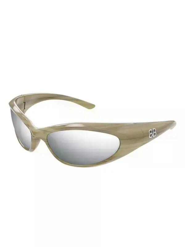 Balenciaga Extreme Sporty Sunglasses - Neutrals