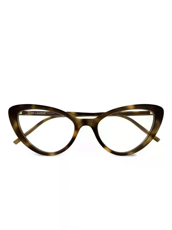 Saint Laurent Cat-eye Glasses - Brown