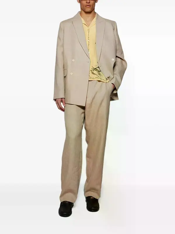 BODE Side-strap Linen Trousers