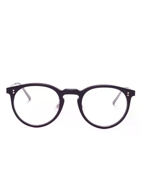 Oliver Spencer Orisson Round-frame Glasses - Black