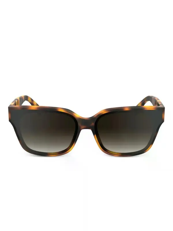 Karl Lagerfeld Signature Sunglasses - Brown