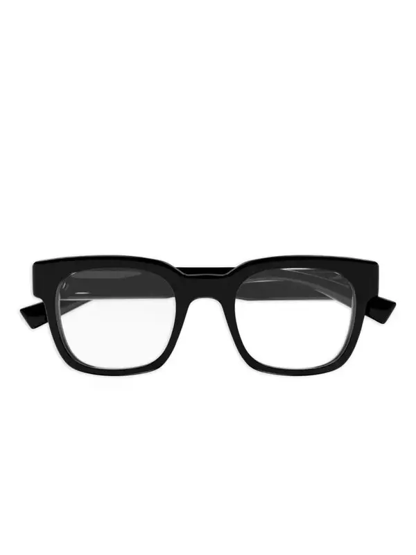 Saint Laurent Square Frame Glasses - Black