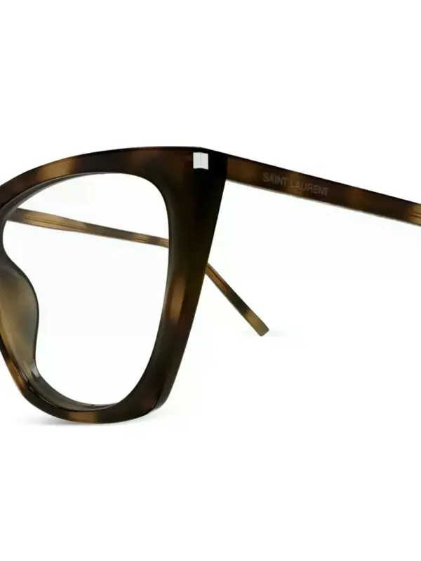 Saint Laurent Cat-eye Glasses - Brown