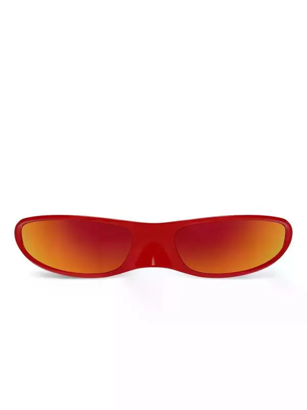 Balenciaga Blade Sunglasses - Red