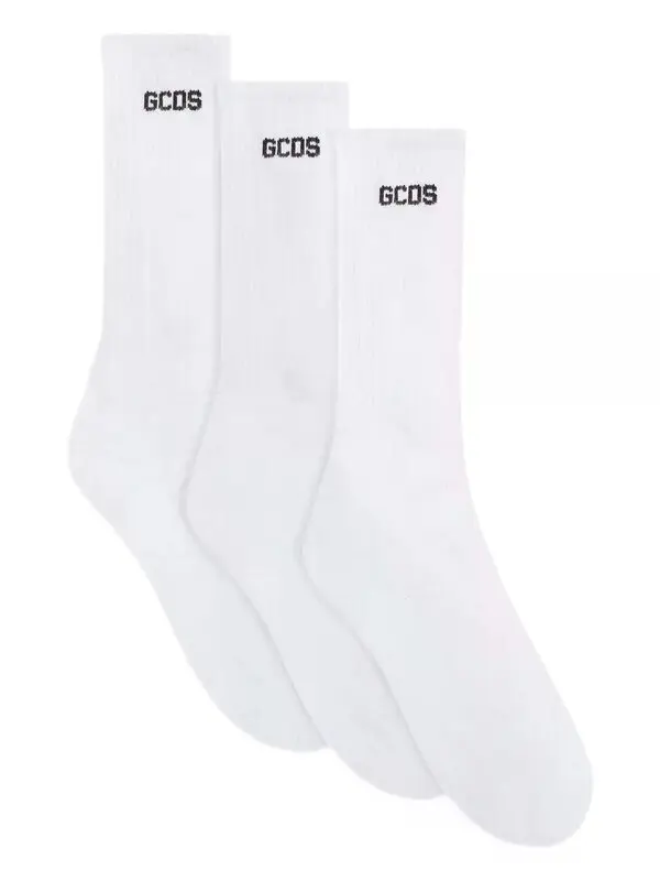 Gcds Logo Jacquard Socks