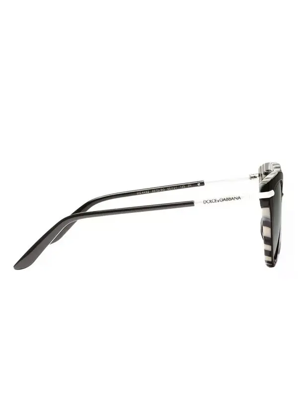Dolce & Gabbana Dna Cat-eye Sunglasses - Black