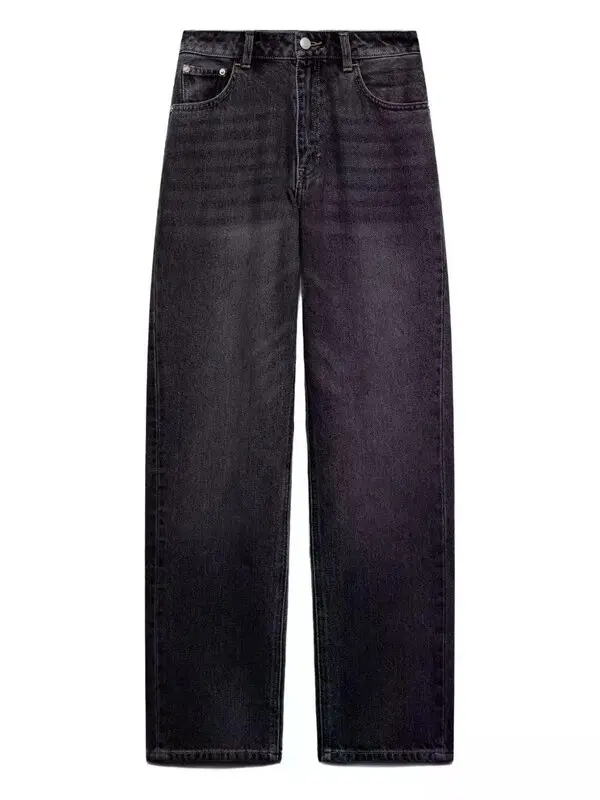 Gcds Cotton Jeans - Black