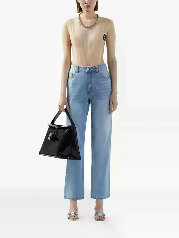 Gcds Cotton Jeans - Blue