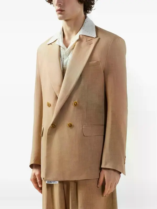 Gcds Mélange-effect Blazer