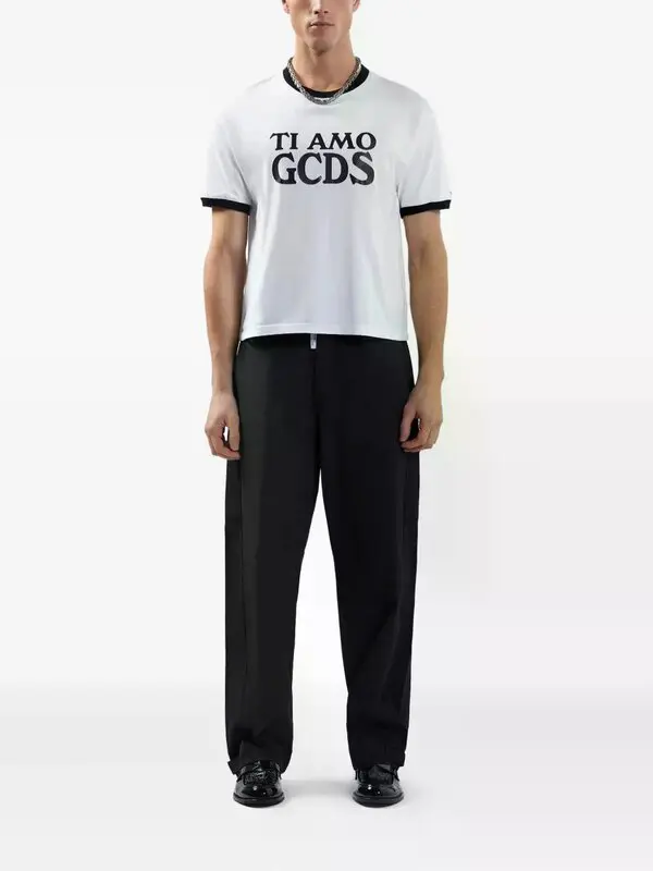 Gcds Poplin Trousers - Black