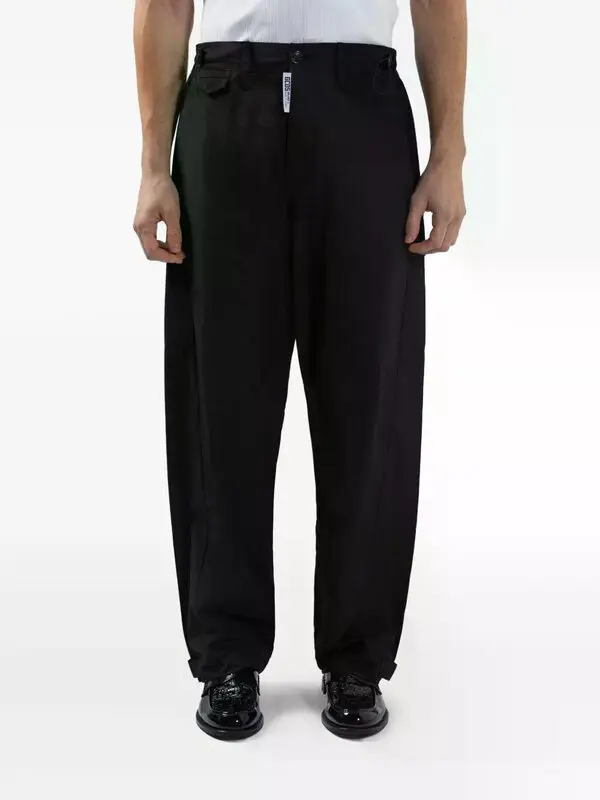 Gcds Poplin Trousers - Black