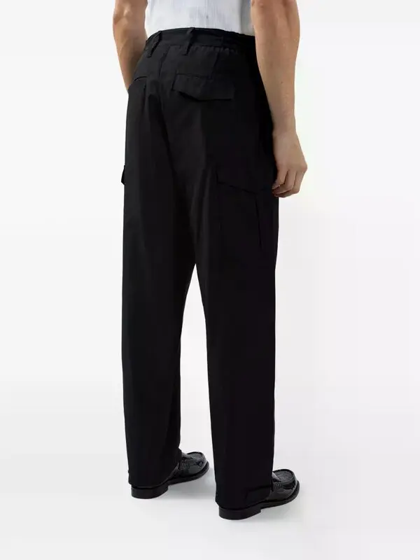 Gcds Poplin Trousers - Black