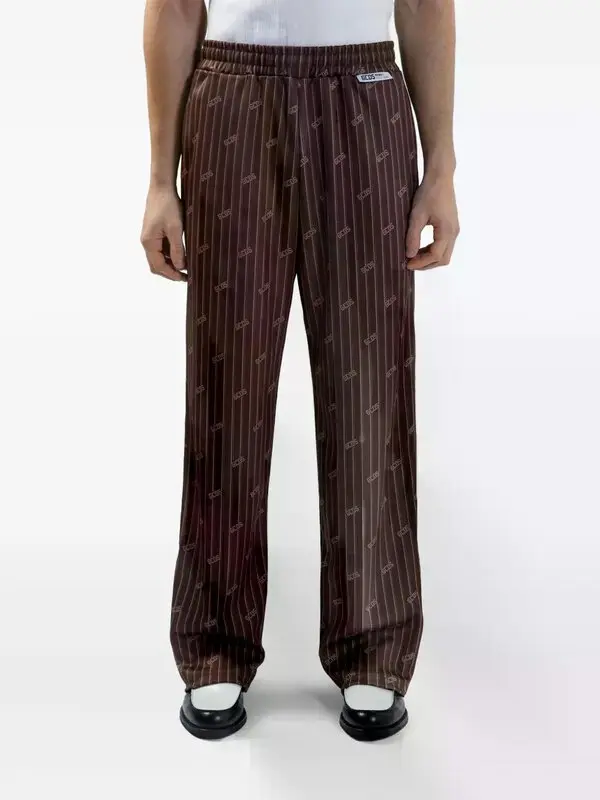Gcds Pinstriped Track Pants