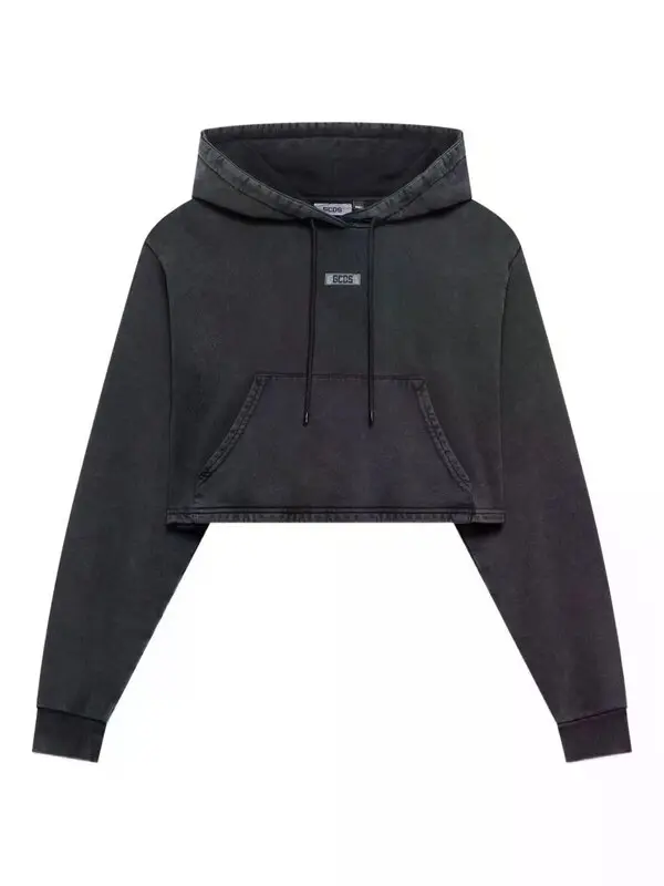 Gcds Cotton Hoodie - Grey
