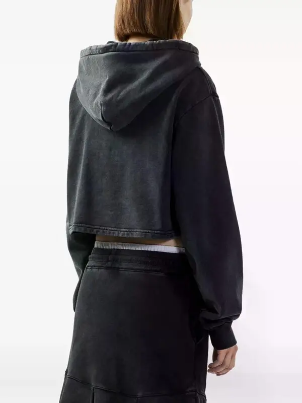 Gcds Cotton Hoodie - Grey