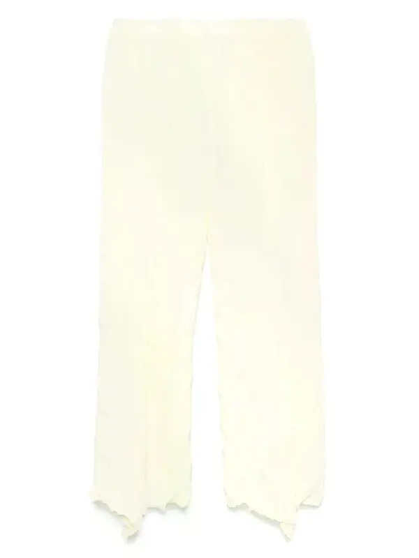 Issey Miyake Wrinkled Twisted Trousers