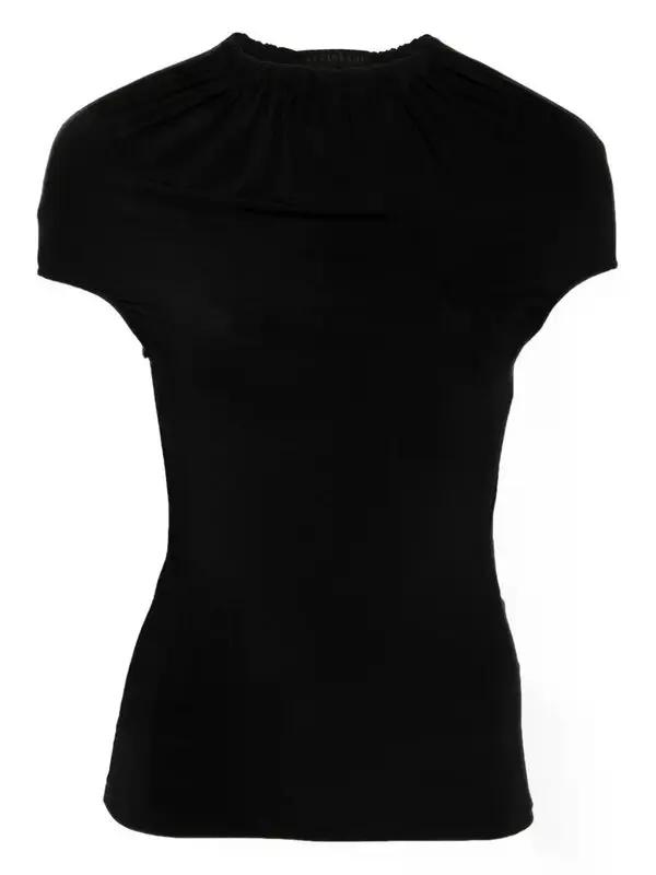 ALAINPAUL Gathered-neck Top