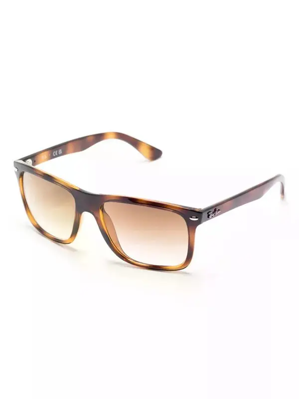 Ray-ban Tortoiseshell Rectangle Sunglasses