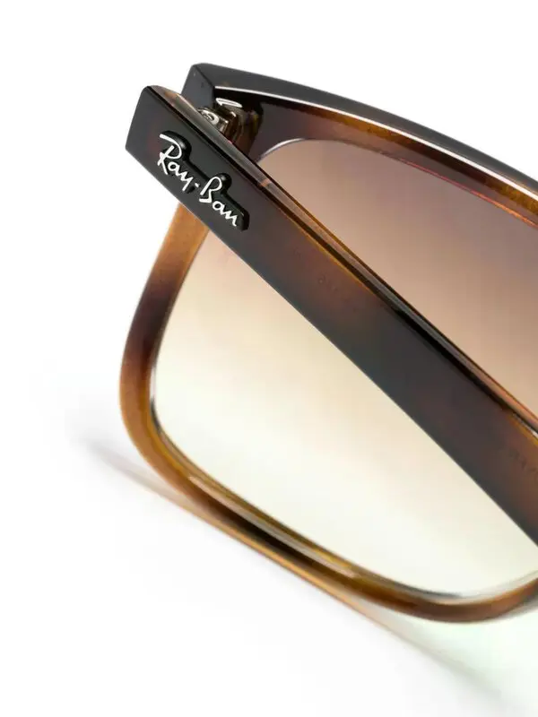 Ray-ban Tortoiseshell Rectangle Sunglasses