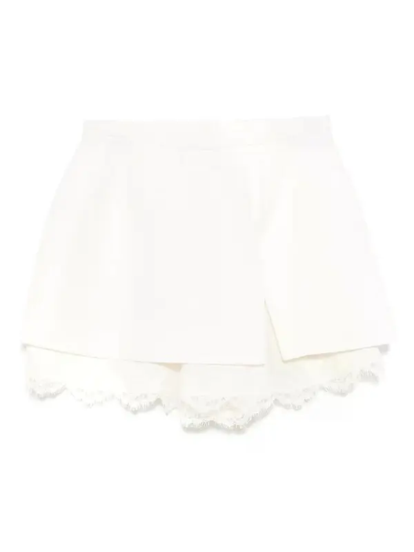 Dice Kayek Layered Details Shorts