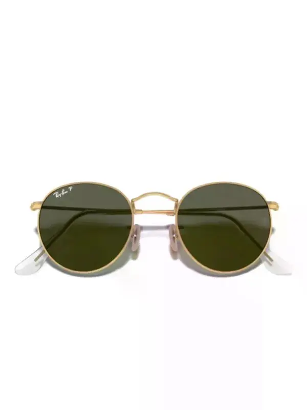 Ray-ban Round Frame Sunglasses - Gold