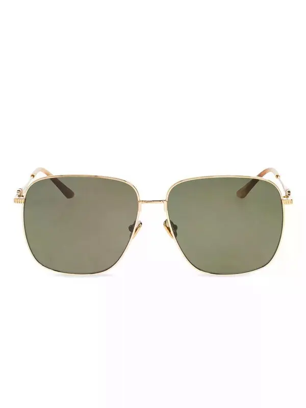 Valentino Garavani Vlogo Signature Sunglasses - Gold