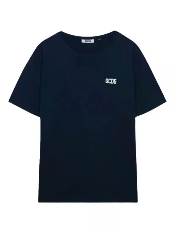 Gcds Logo-print T-shirt - Blue