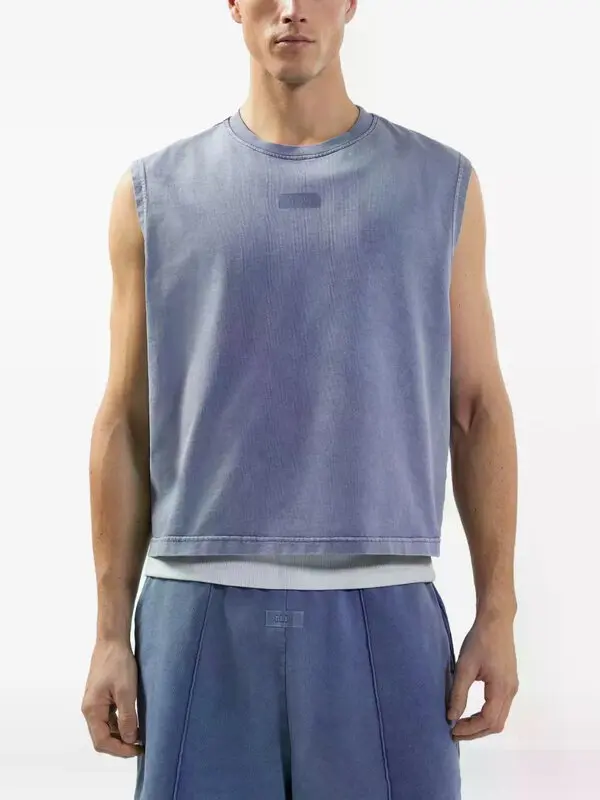 Gcds Stone-washed Tank Top