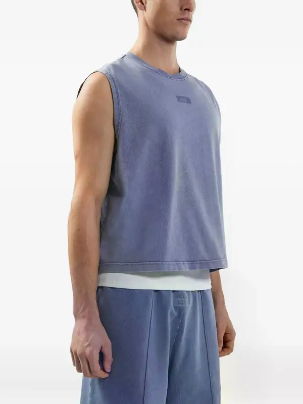 Gcds Stone-washed Tank Top