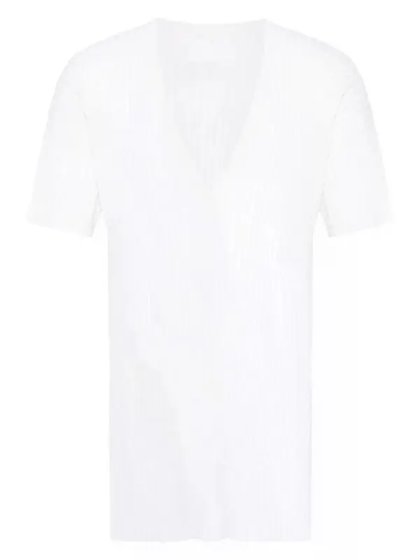 MAISON MARGIELA Ribbed T-shirt