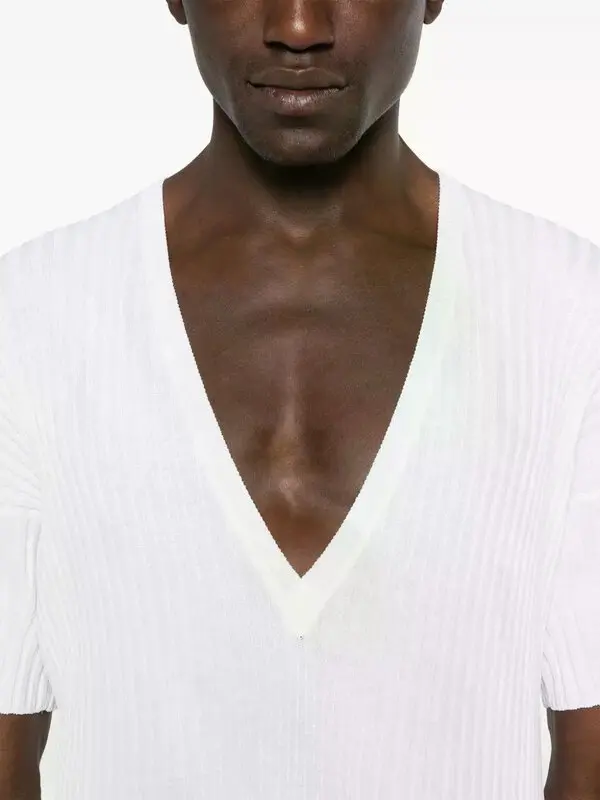 MAISON MARGIELA Ribbed T-shirt