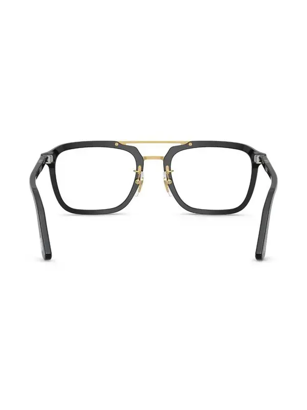 Persol Senna Square Frame Glasses - Black