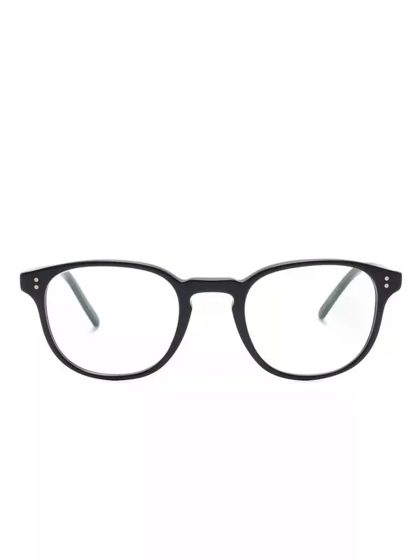 Oliver Spencer Fairmont Eyeglasses - Black