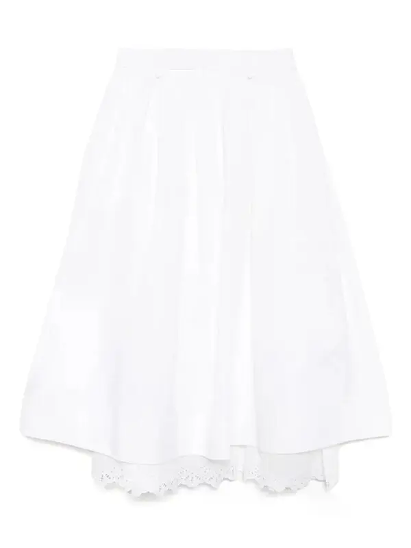 Dice Kayek Cotton Midi Skirt