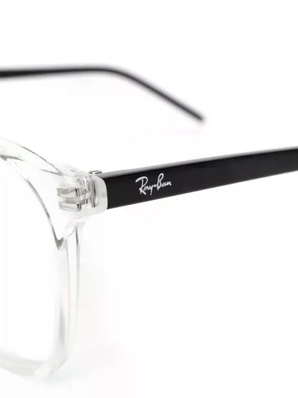 Ray-ban Transparent Square-frame Eyeglasses