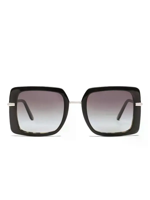 Dolce & Gabbana Dna Square Frame Sunglasses - Black