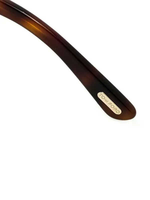 TOM FORD Fletcher Square-frame Sunglasses - Brown