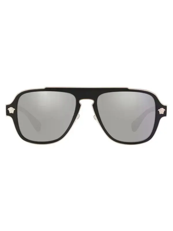 Versace Square Frame Sunglasses - Black