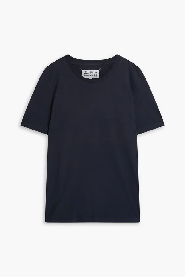 MAISON MARGIELA Cottonjersey Tshirt - Midnight Blue
