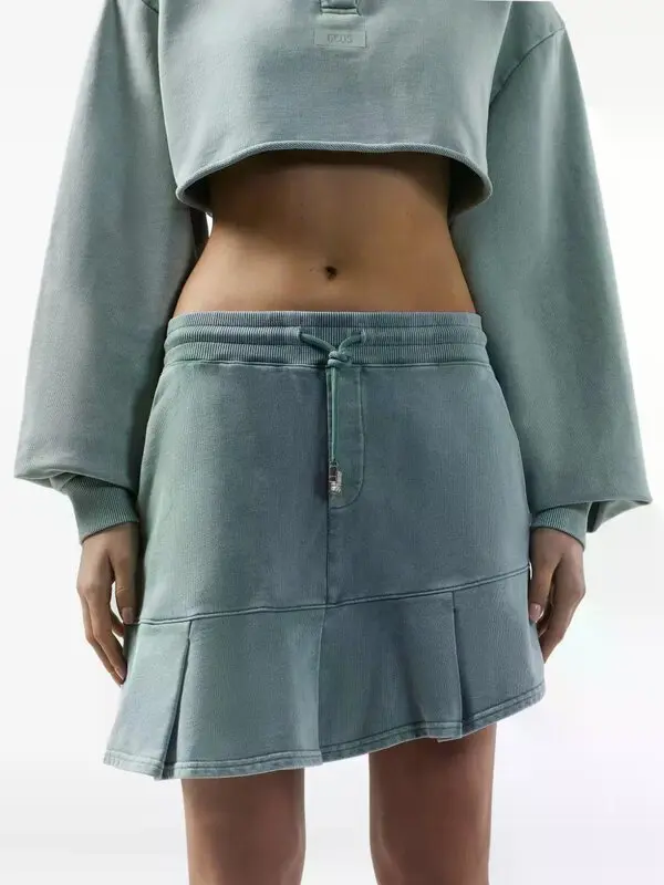 Gcds Pleated Miniskirt