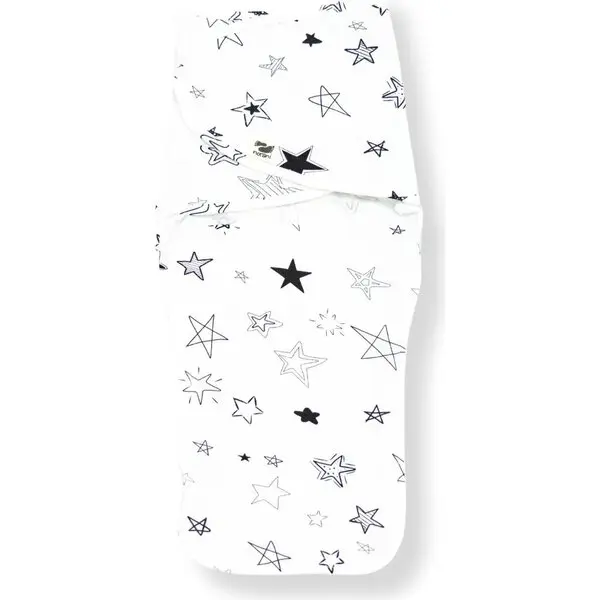 NORANI Organic Snugababe Swaddle Sleep Pod With Arm Inserts - Stars