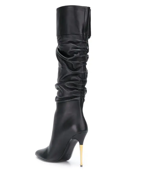 TOM FORD Ruched Knee-high Boots