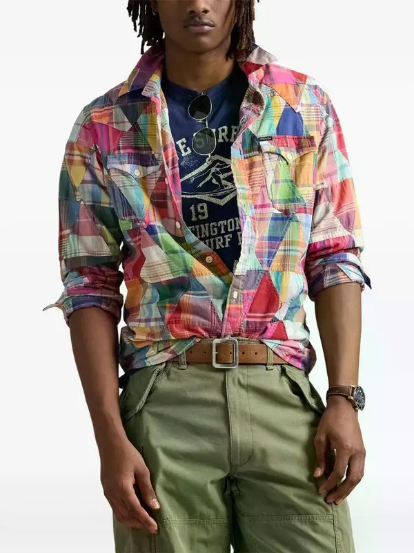 Polo Ralph Lauren Patchwork Cotton Shirt