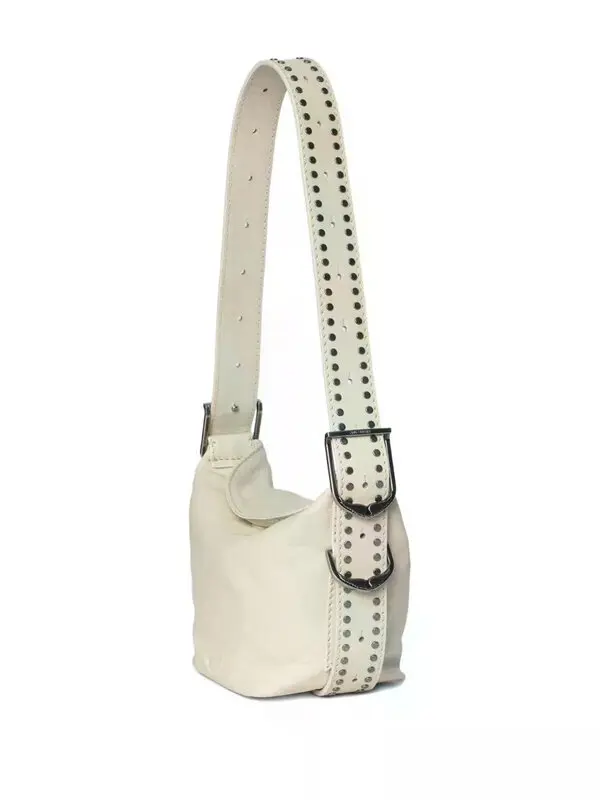 Zadig&Voltaire Baby Jane Leather Shoulder Bag - Neutrals