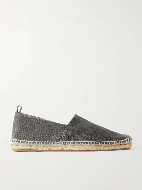 CastaÑer Pablo Canvas Espadrilles - Gray
