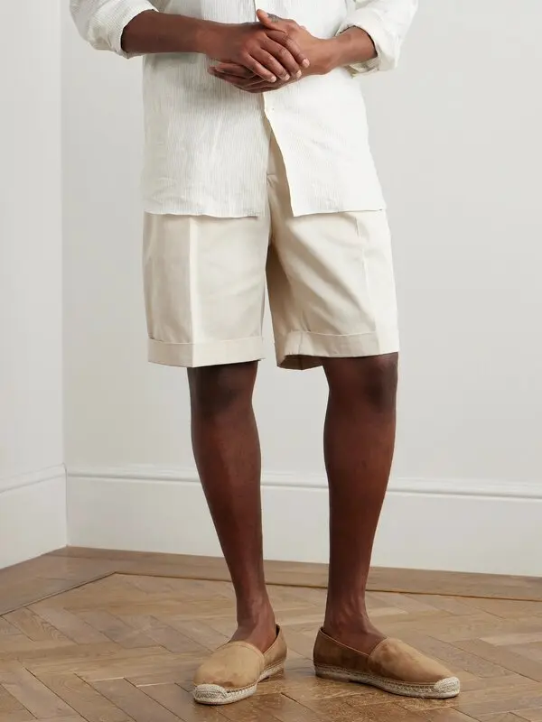 Brunello Cucinelli Suede Espadrilles - Brown