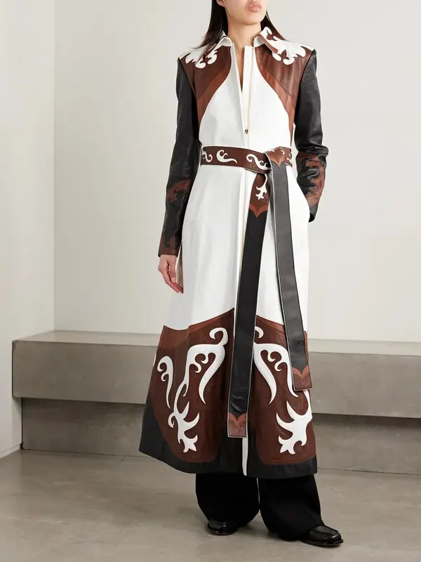 Gabriela Hearst - Jemme Belted Leather Coat