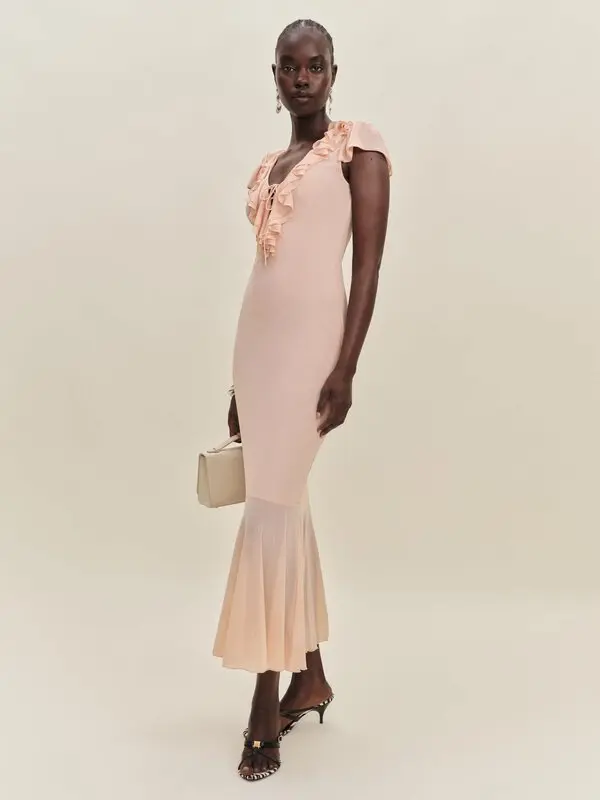 REFORMATION Arlo Knit Maxi Dress